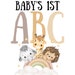 Baby's 1st ABC Alphabet Book - Baby Shower Guest Activity - Virtual ...