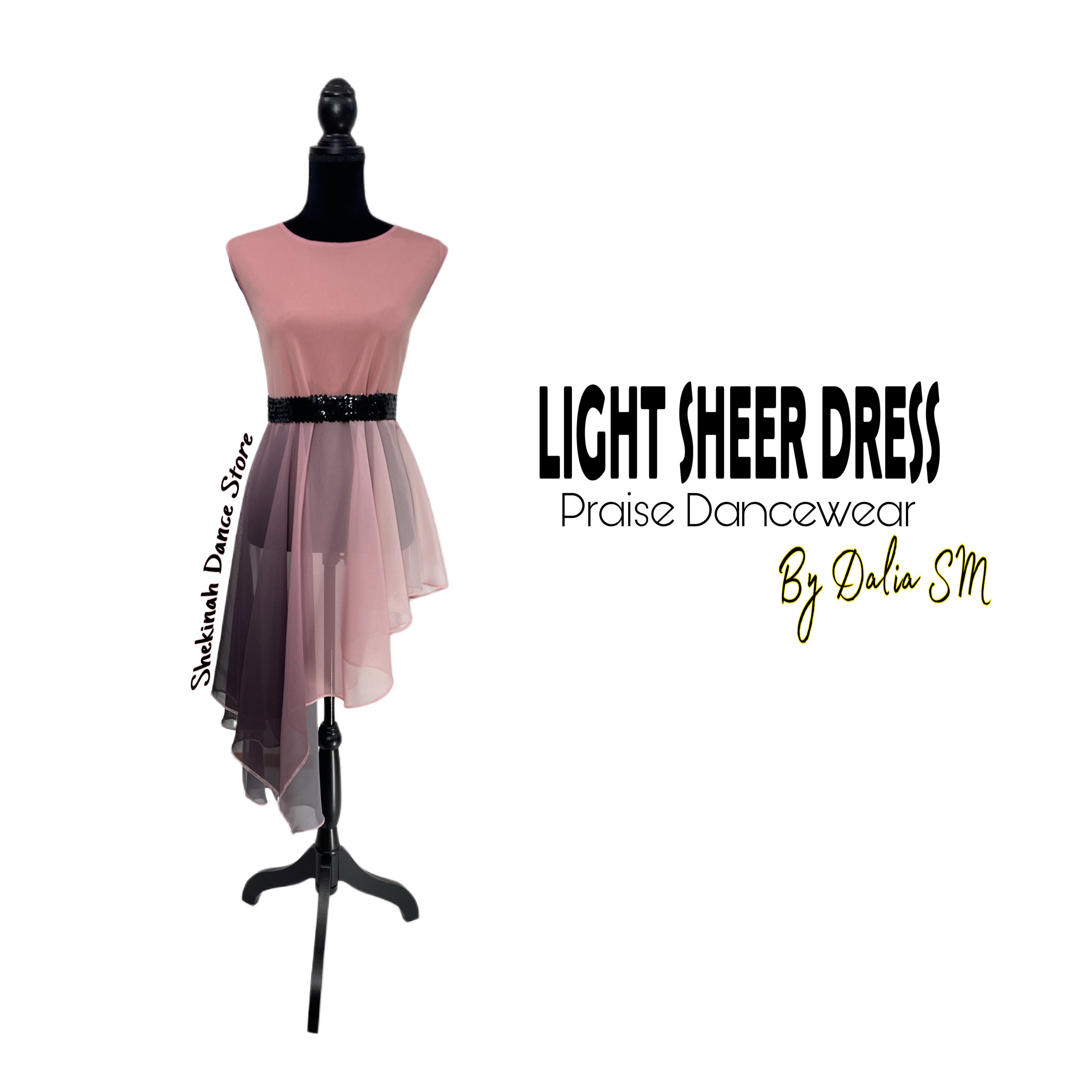 Sheer Light Dress Praise Dancewear - Etsy