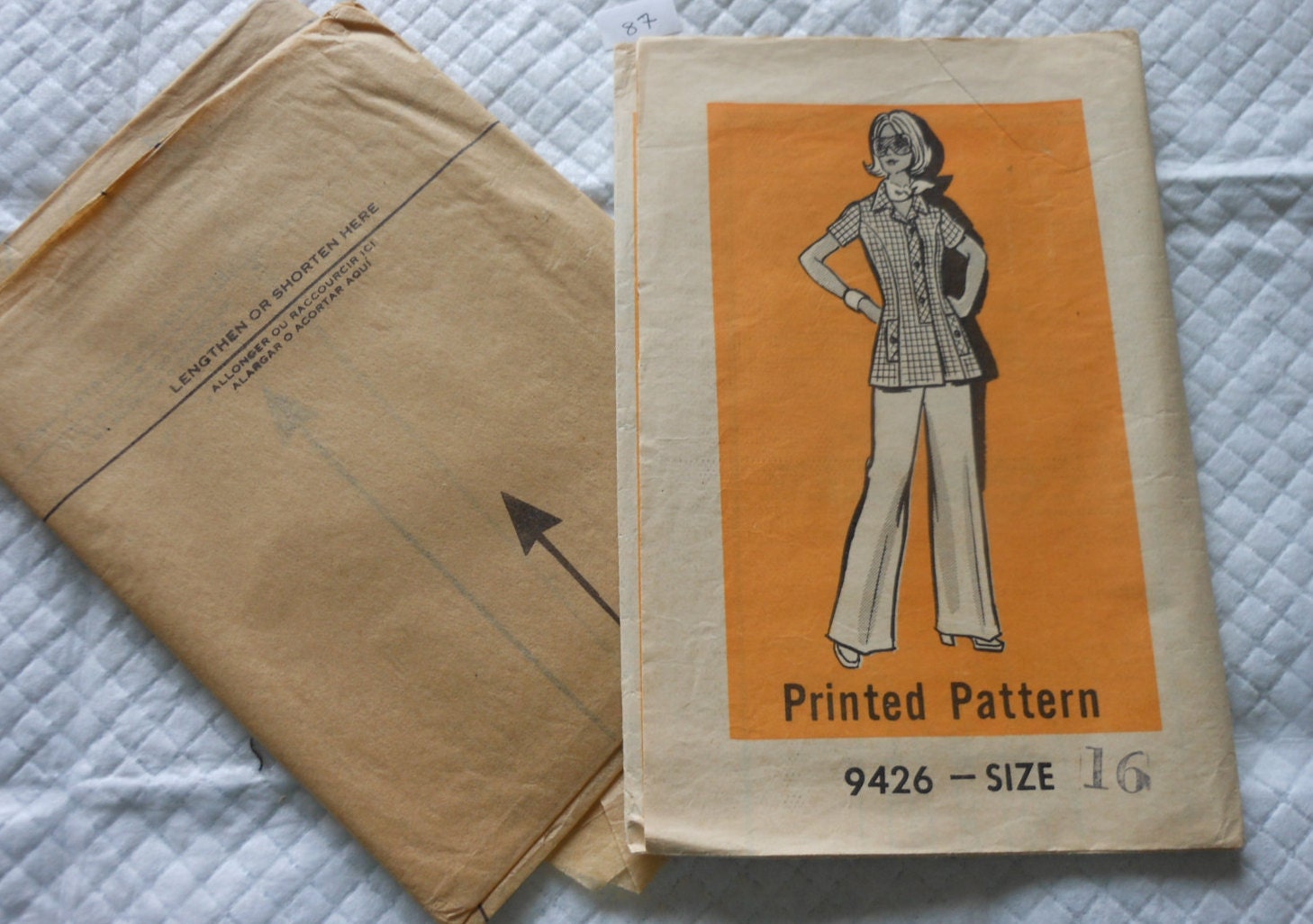 Vintage 70's UNCUT Marian Martin Pattern 9426 - Etsy