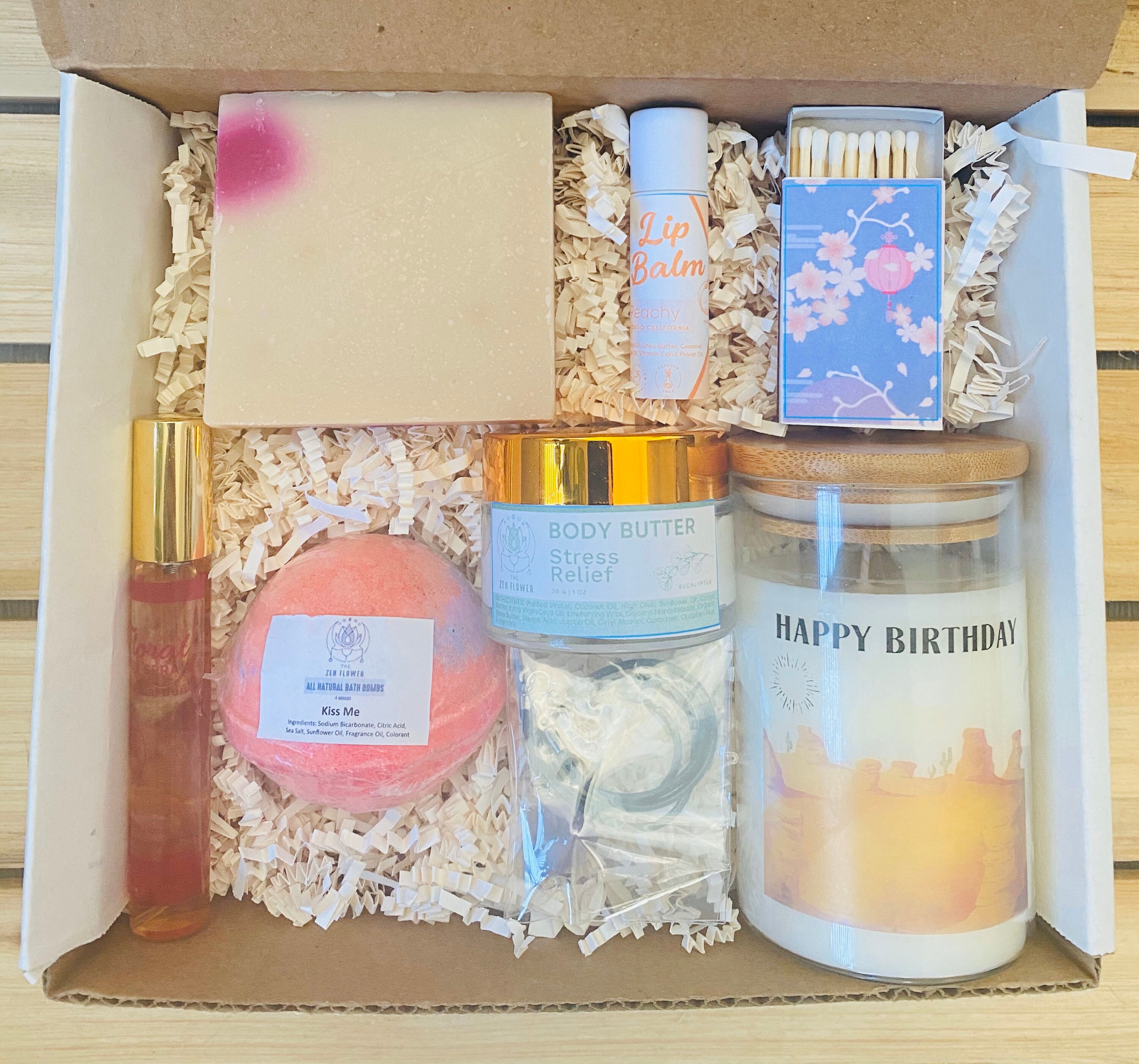 Happy Birthday Gift Box//Birthday in a Box//Mom Gift//Friend | Etsy