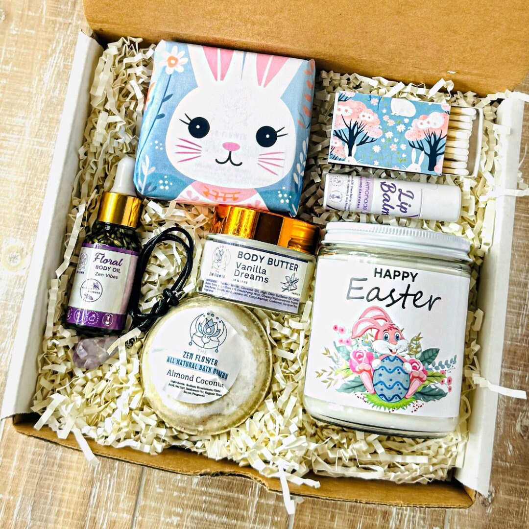 Happy Easter Spa Gift Box, Couples Gift, Housewarming Gift, Mother Gift ...