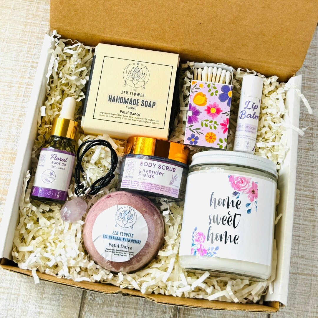 Personalized Housewarming Gift Box, New Home & First Home Gift, Welcome ...