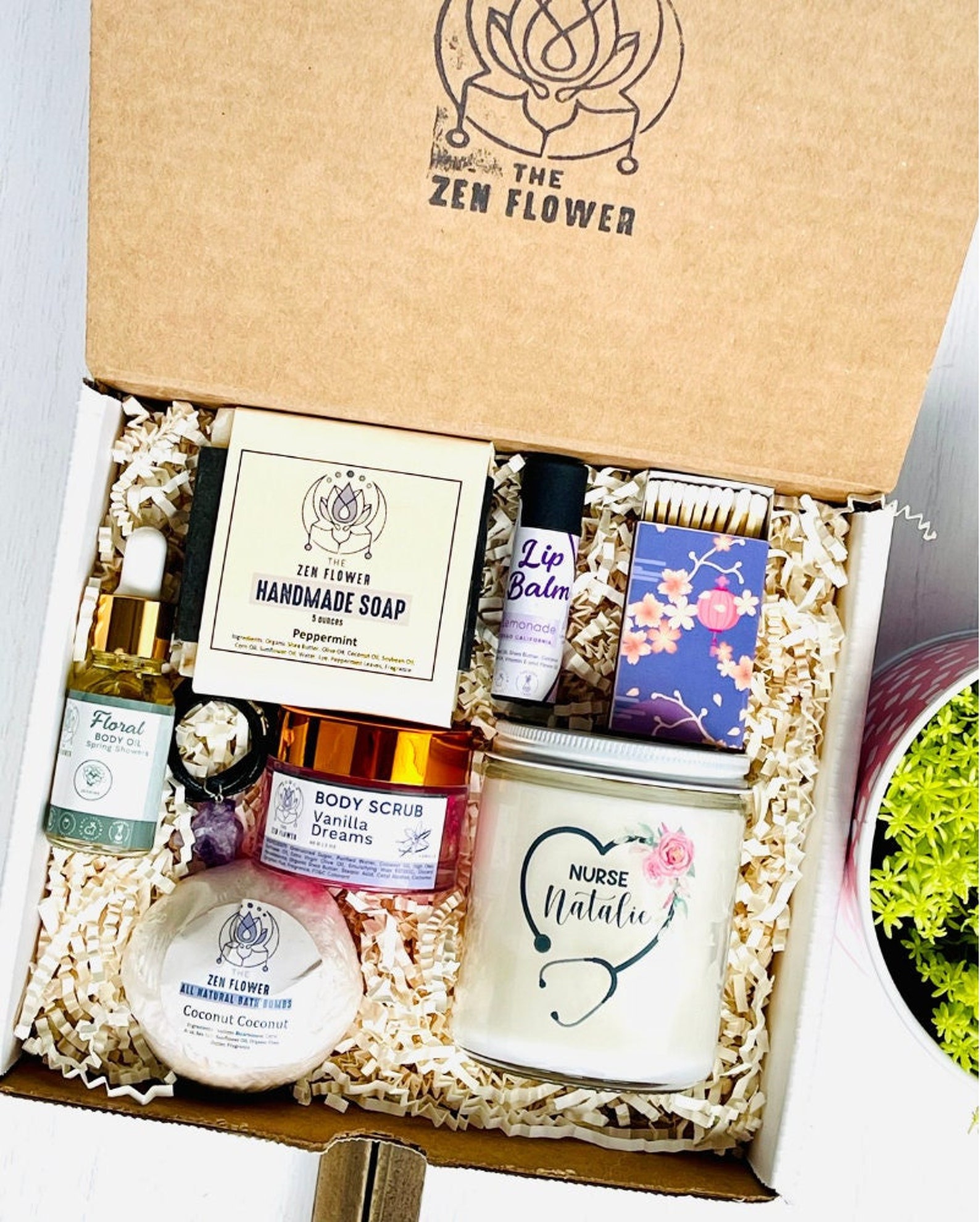 Custom Nurse Nurse Appreciation Gift Box Succulent Gift Box - Etsy