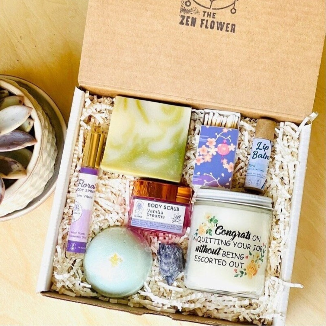 Congrats on Quitting Your Job Candle, Funny New Job & Retirement Gift ...