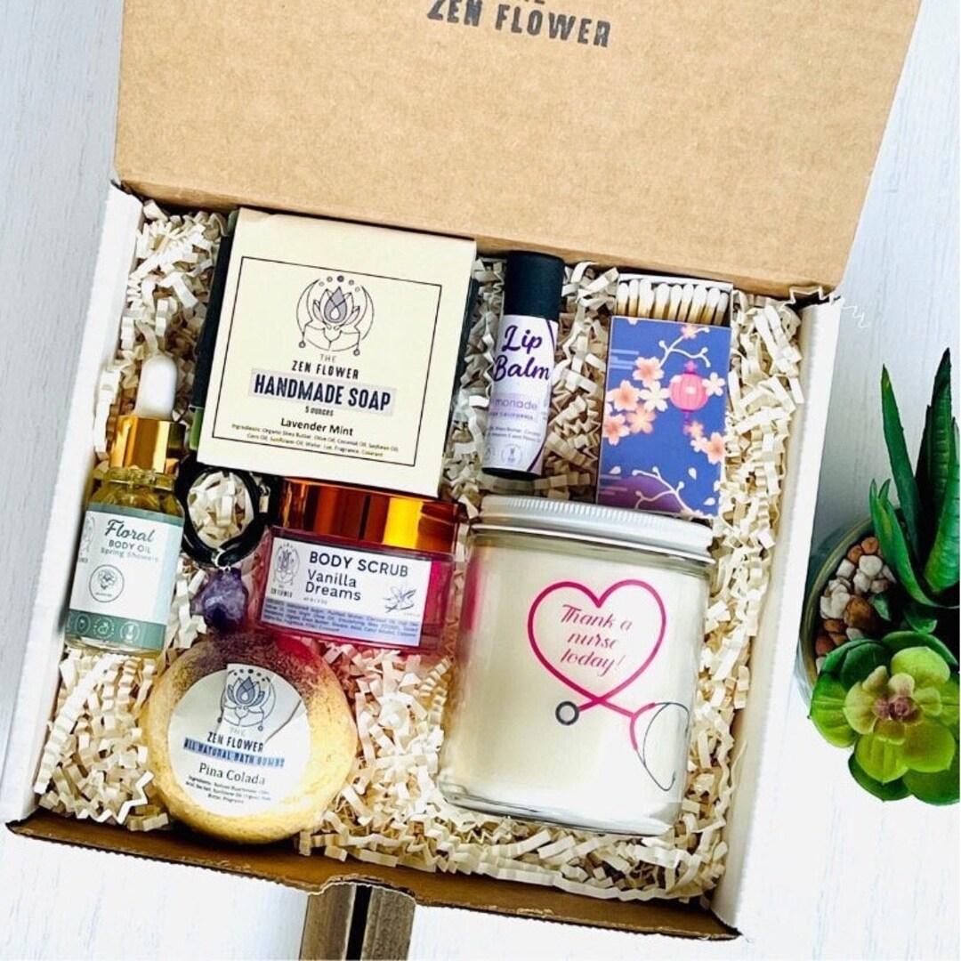 Badass Nurse Gift Box, Handmade Soap Gift Set, Nurse Appreciation Gift ...