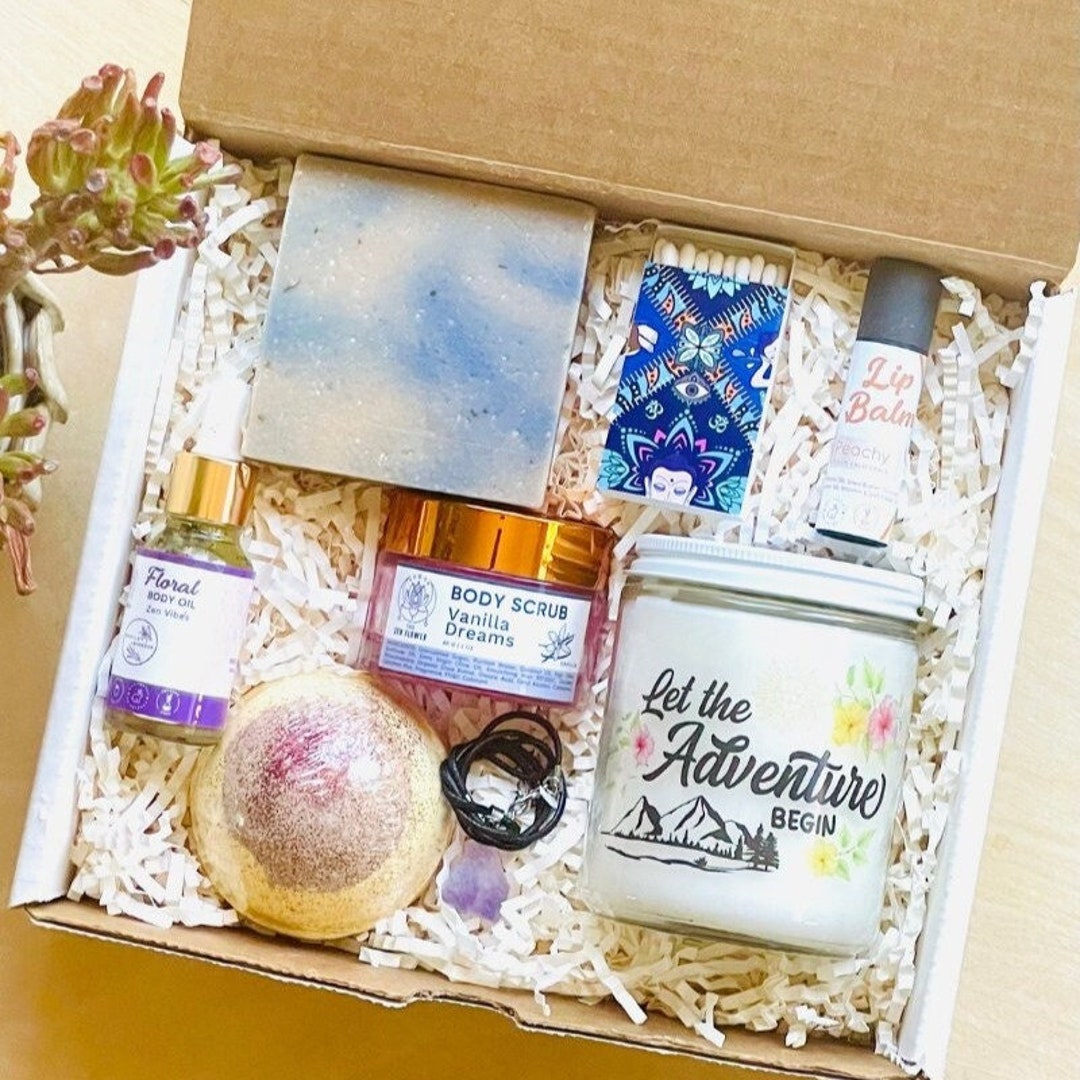 New Job Gift Box, Let the Adventures Begin, Congratulations Gift Basket ...