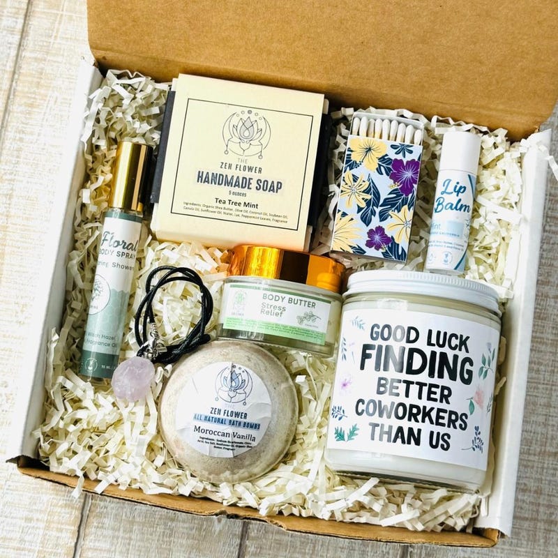 Farewell Coworker Basket - Etsy