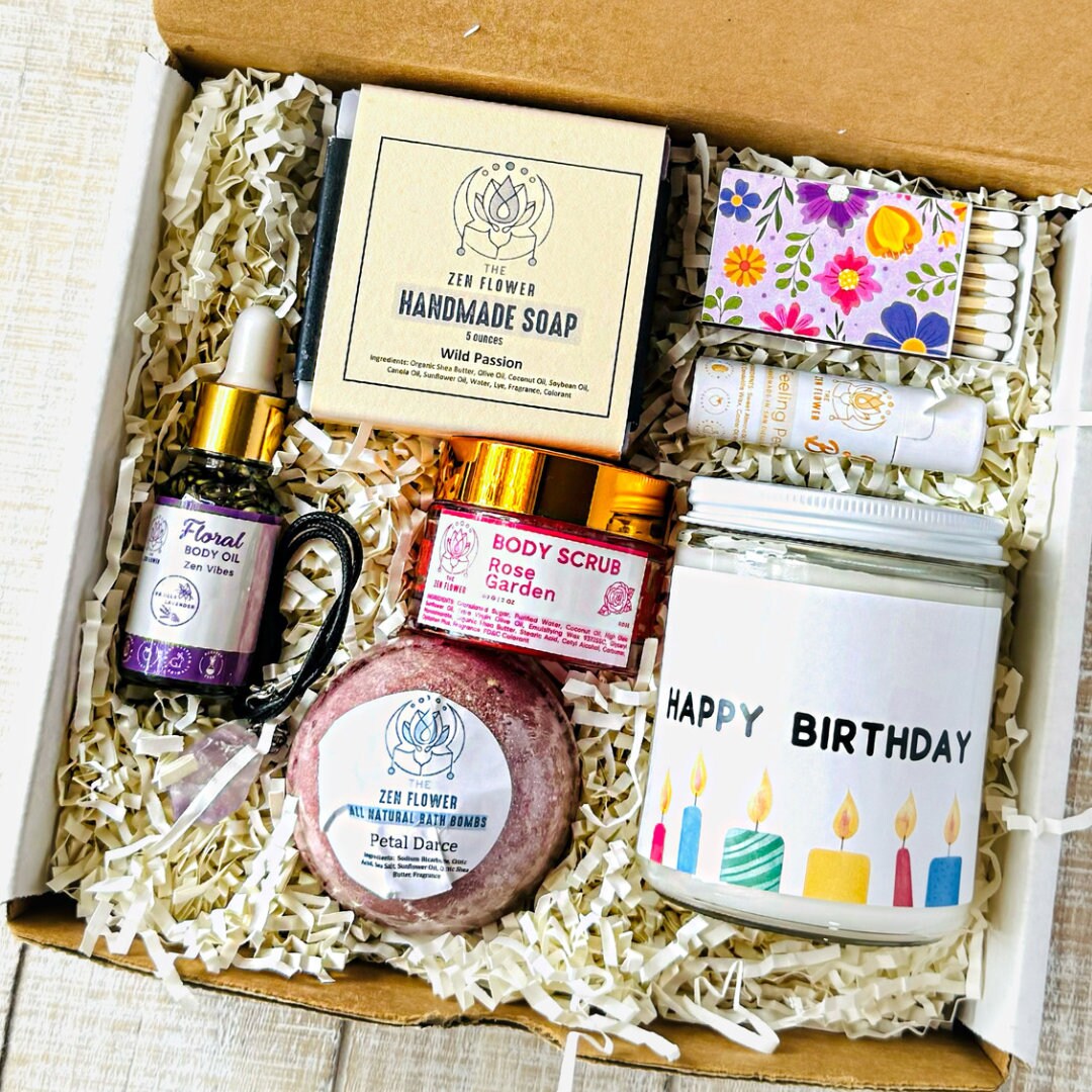 Spa Birthday Gift Box, Birthday Gift Box, Spa Gift Box, Send a Gift ...