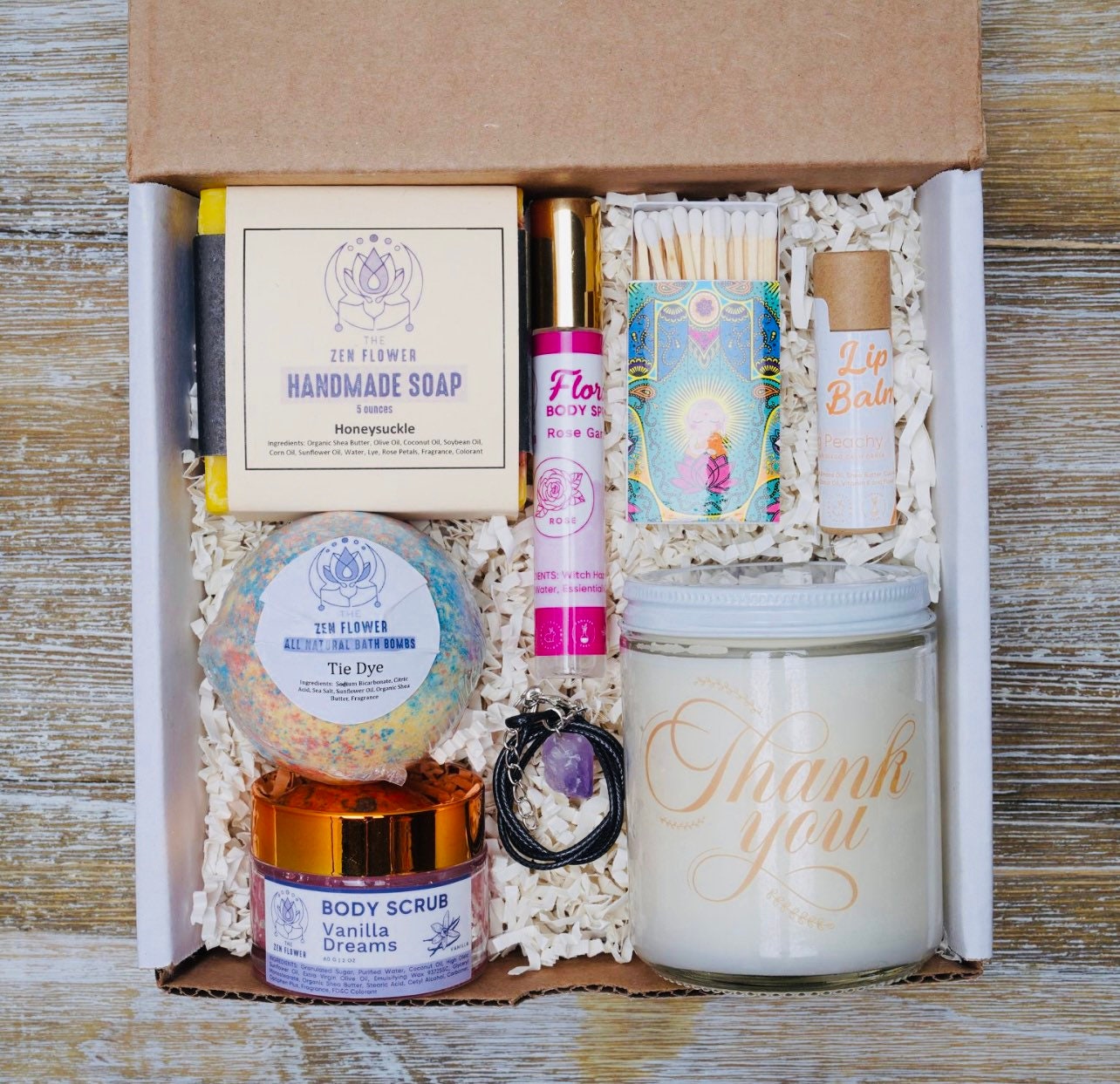 Thank You Appreciation Gift Set Bath Bomb Spa and | Etsy