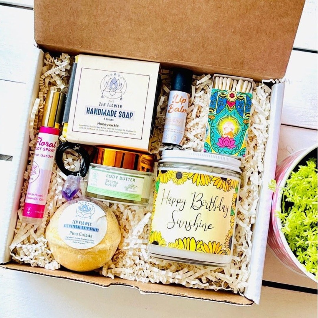 Happy Birthday Spa Gift Box Custom Gift Quarantine Succs - Etsy