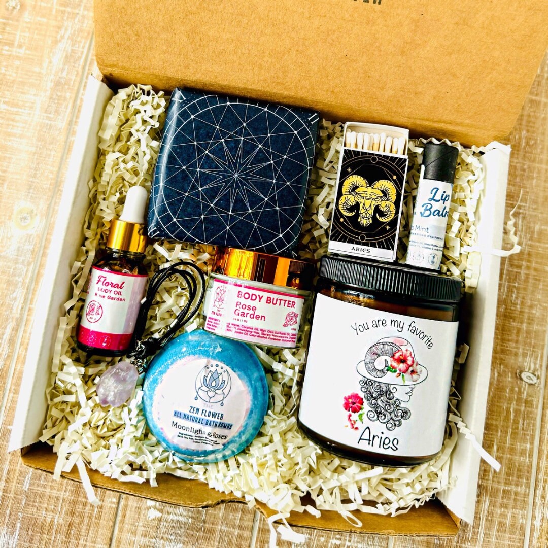 Aries Birthday Gift , Zodiac Gift , Birthday Gift , Aries Candle ...