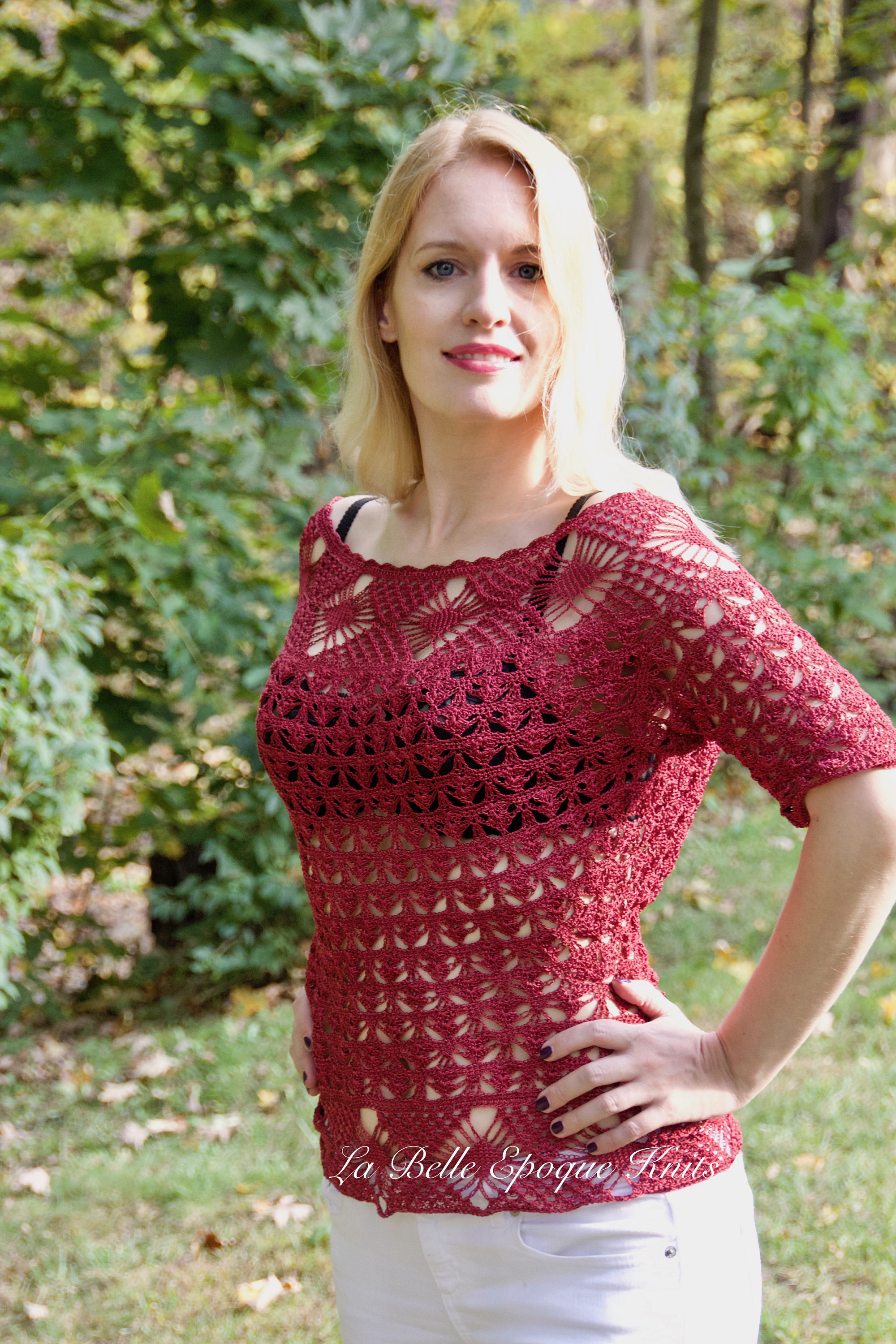 On Trend Crochet Top, Summer Crochet Top, Crochet Fashion Top, Handmade ...