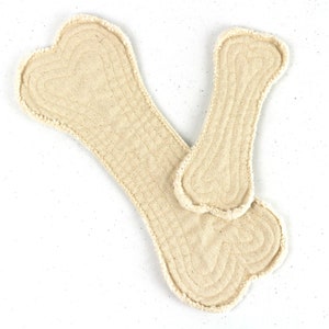 Bone Shaped Dog Toys THE QUILTOY the Quilted Toy for Your Dog That is ...