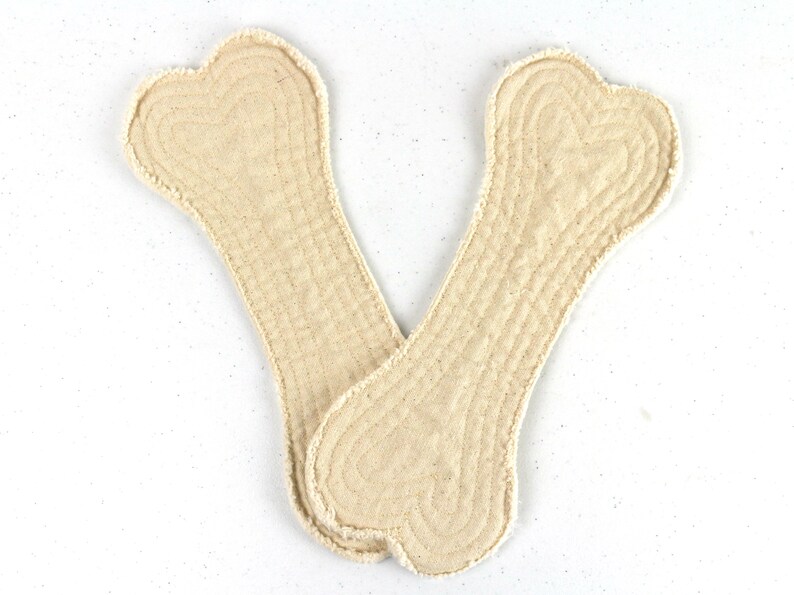 Bone Shaped Dog Toys THE QUILTOY the Quilted Toy for Your - Etsy