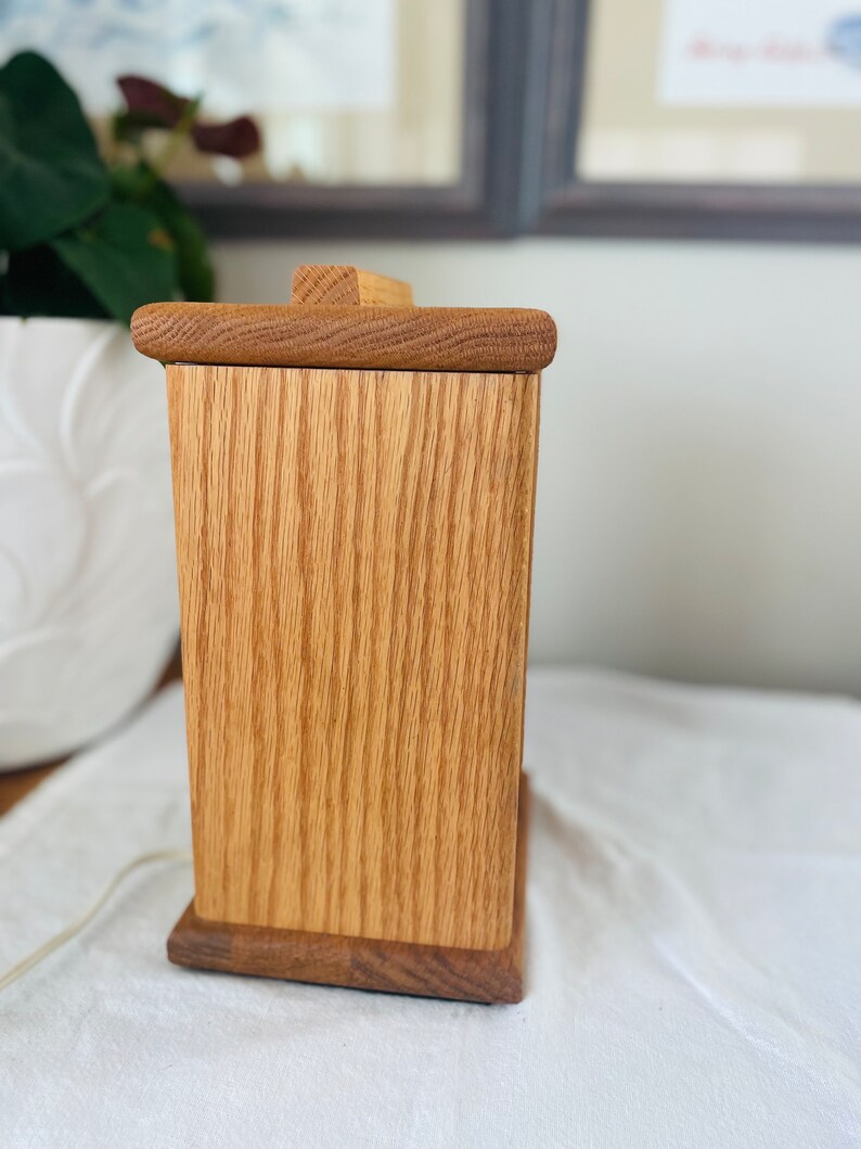 Hand Made Wood Light Box With Cross Cutout, 1997 - Etsy