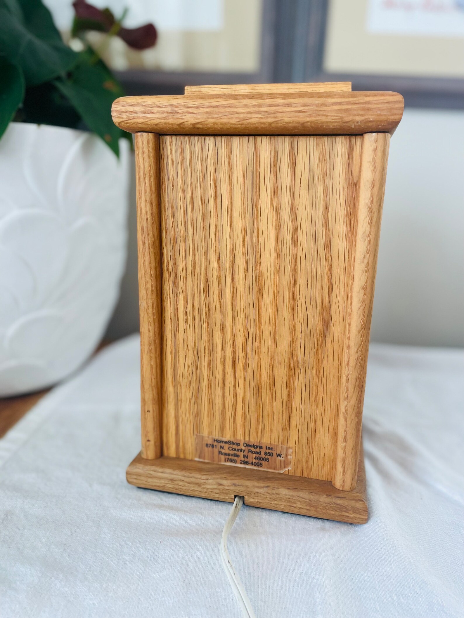 Hand Made Wood Light Box With Cross Cutout, 1997 - Etsy