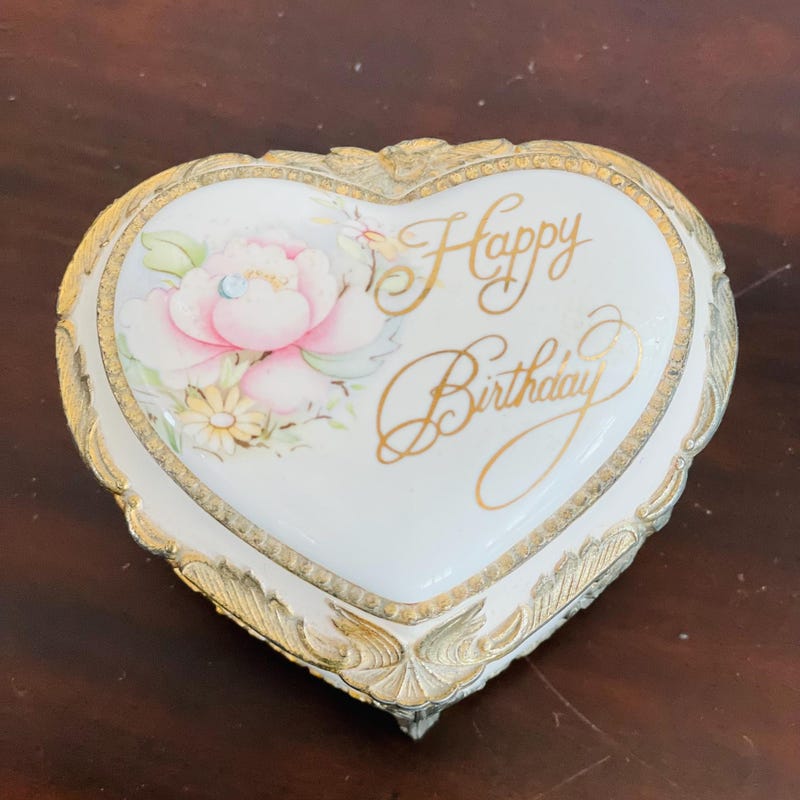 Heart Music Box - Etsy