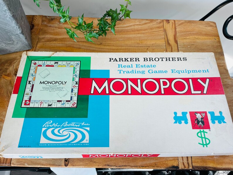 Vintage Monopoly Board Game Metal Player Tokens 2 Red - Etsy