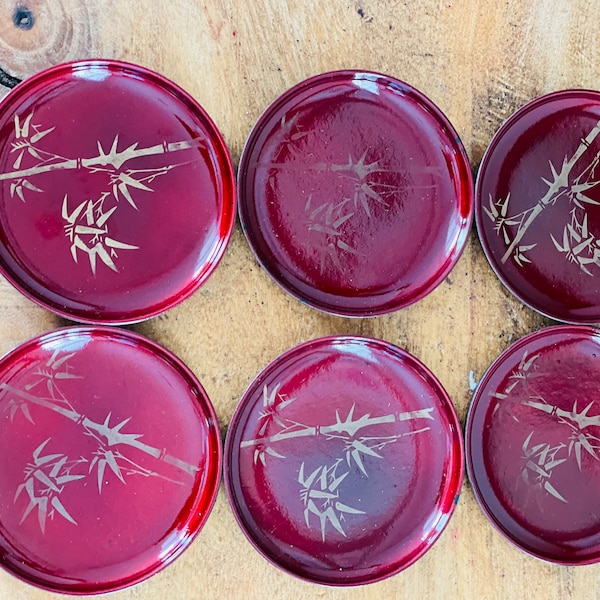 Lacquer Coasters - Etsy