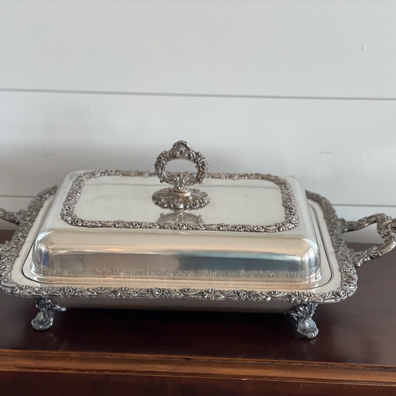 Silver Buffet Server - Etsy