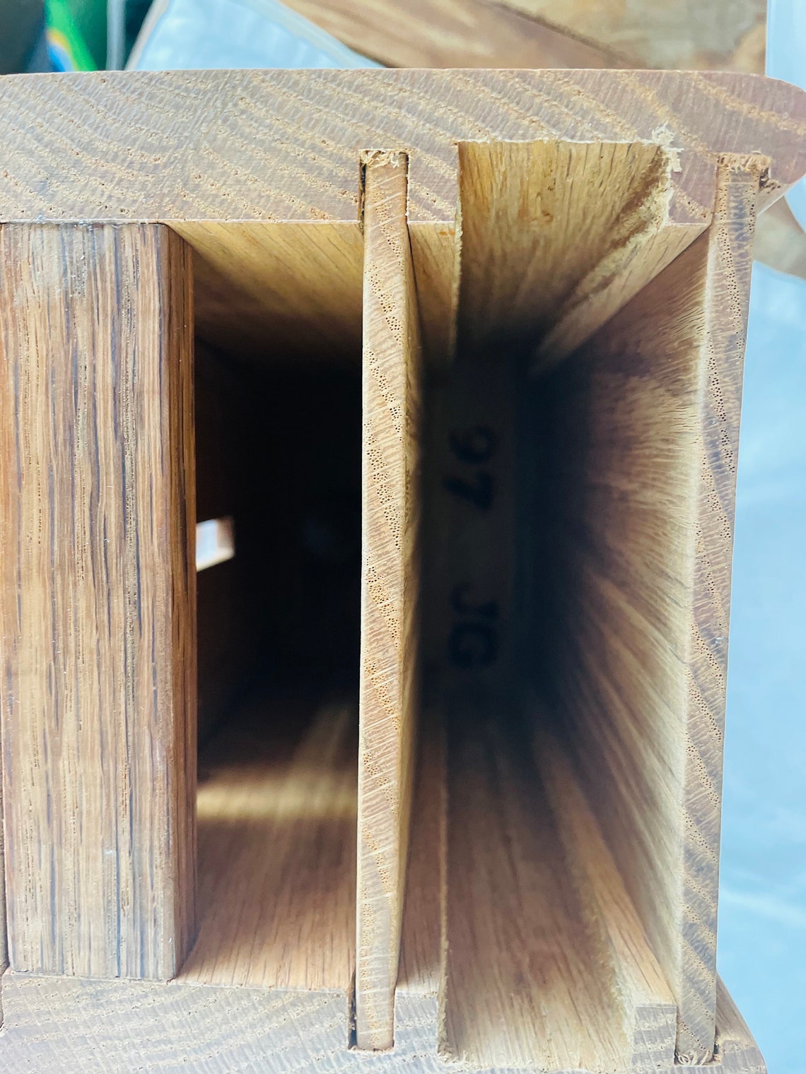Hand Made Wood Light Box With Cross Cutout, 1997 - Etsy