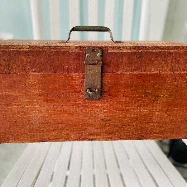 Rustic Wood Box - Etsy