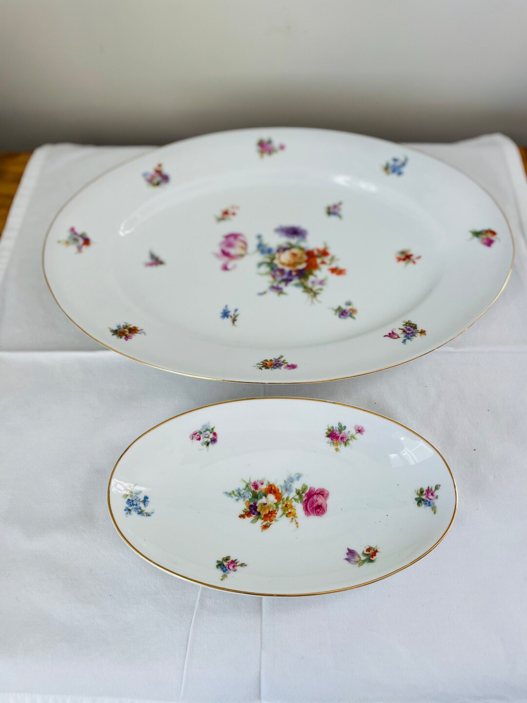 Dresden Fine China Plates and Serving Pieces, Epiag Czechoslovakia ...