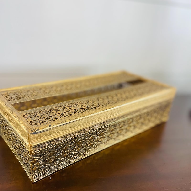 Filigree Tissue Box - Etsy