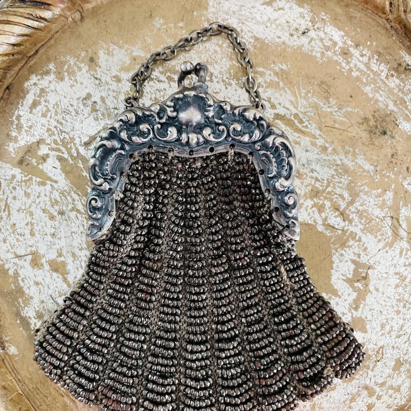 Antique Beaded Purse - Etsy
