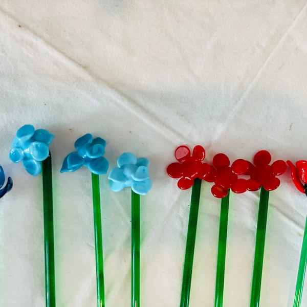 Glass Swizzle Stick - Etsy