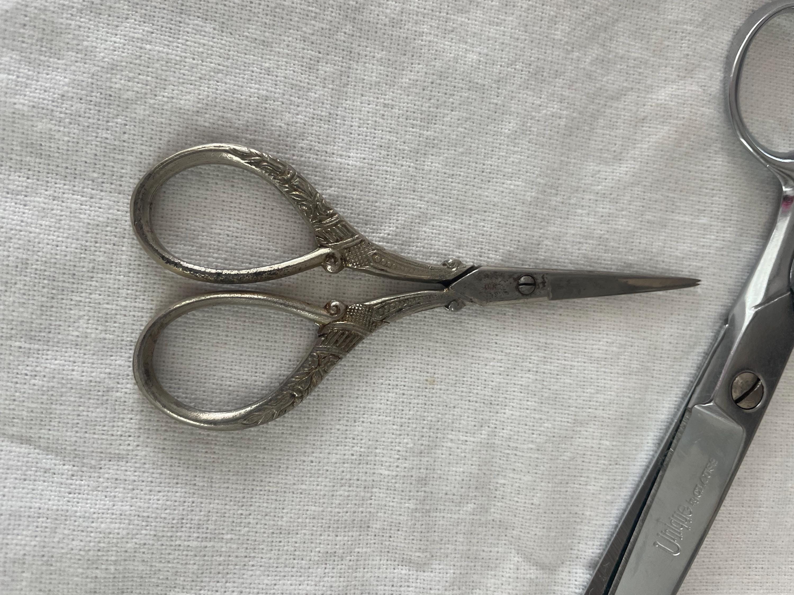 2 Pairs of Vintage Scissors, Unique by Clauss, German Embroidery (price ...