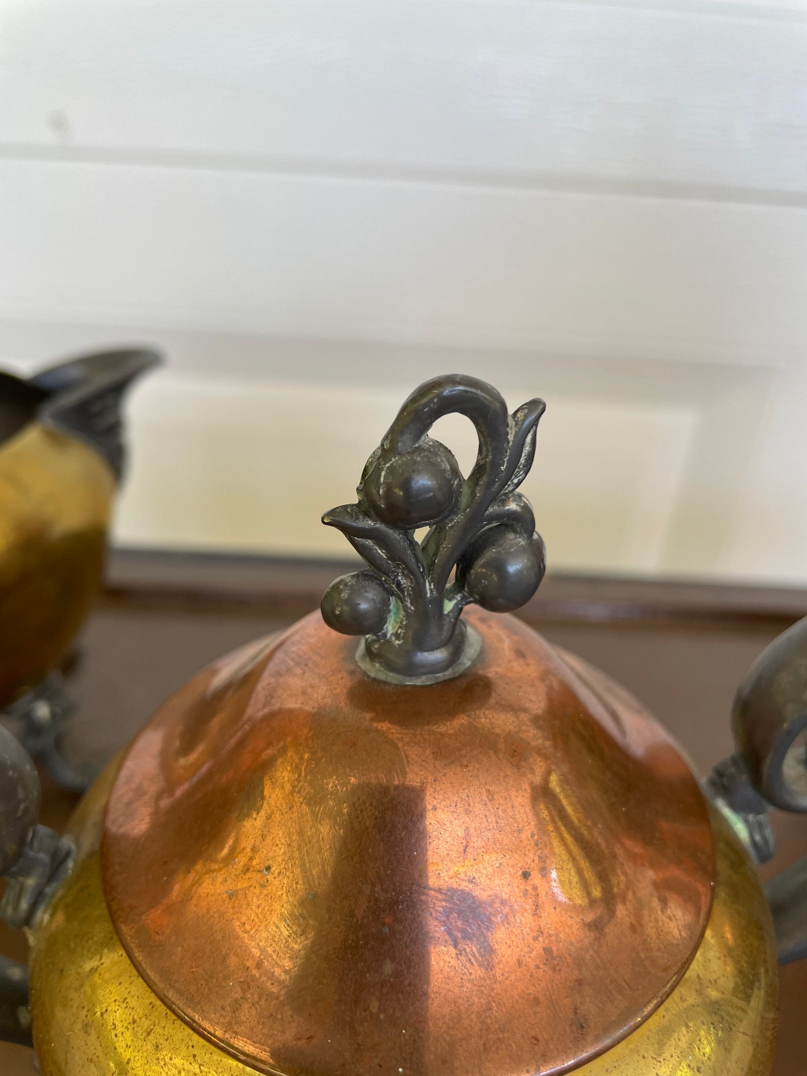 Birmingham Silver Company Footed Coffee Pot, Matching Creamer and ...