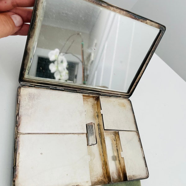 French Enamel Compact - Etsy