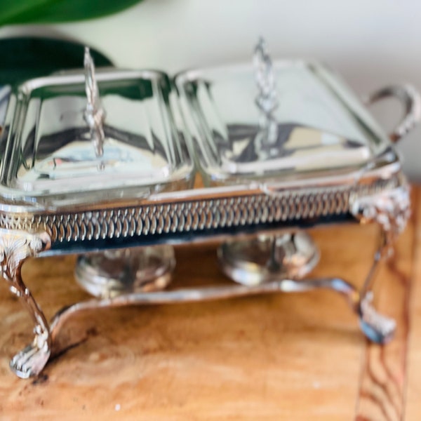 Silver Buffet Server - Etsy