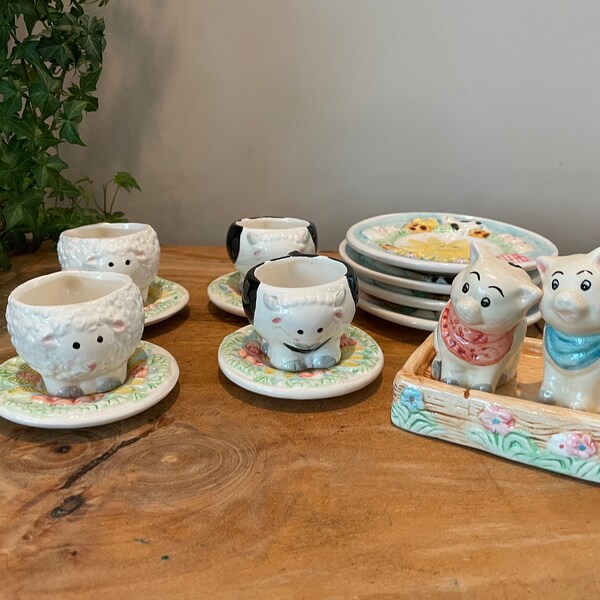 Animal Tea Set - Etsy