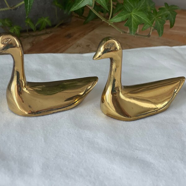 Solid Brass Ducks - Etsy