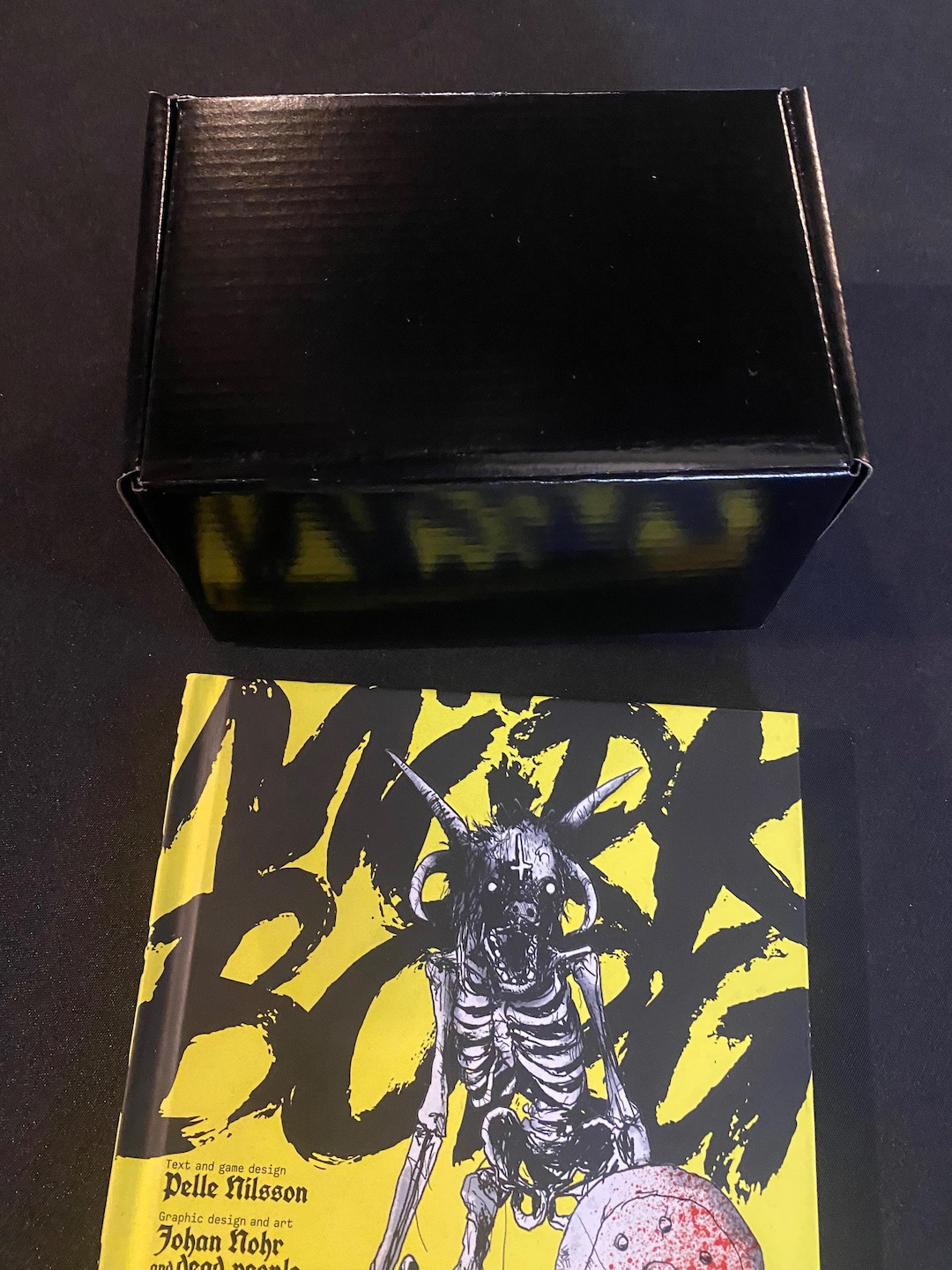 Mork Borg Mystery Box Bundle With Minis, Dice Set, Enamel Pin, and a ...