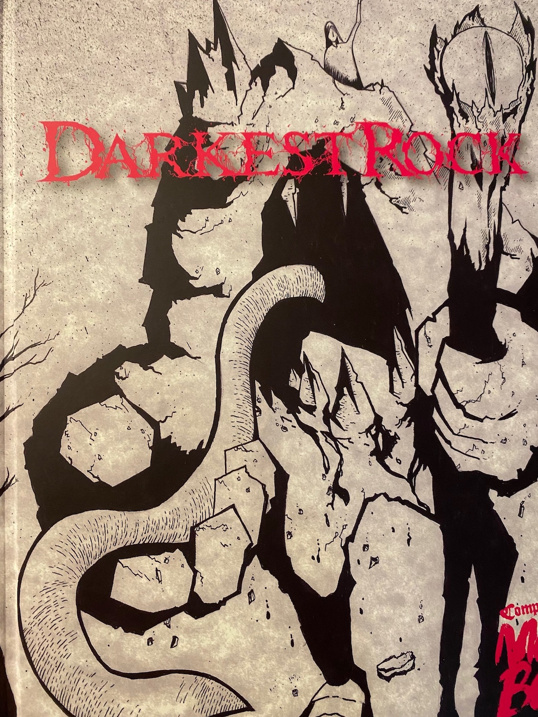 Darkest Rock - Hardcover Mork Borg - Caver - Mork Borg, OSR, Dungeons ...