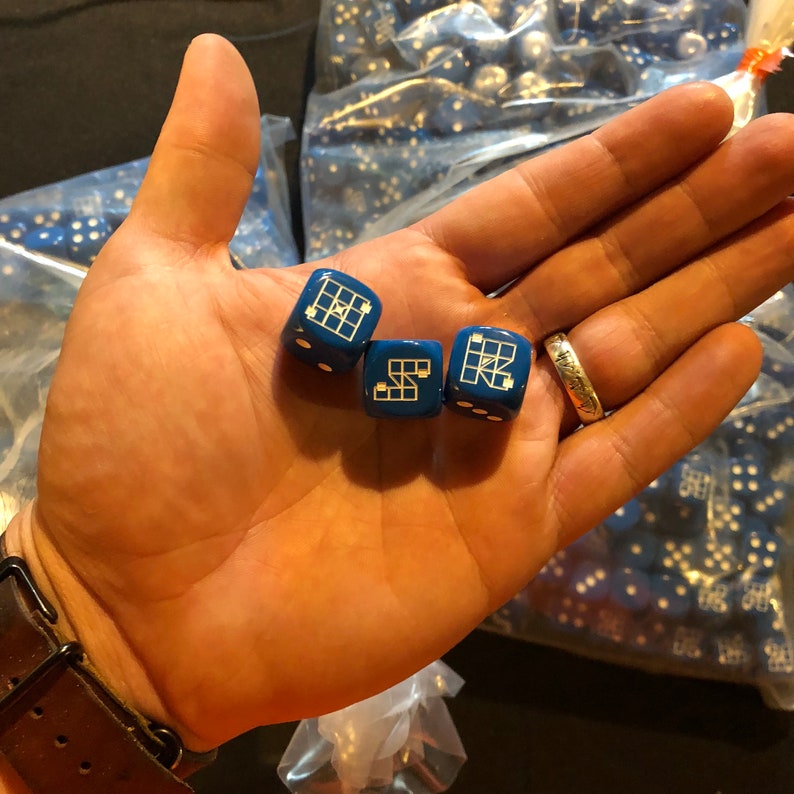 OSR Dice Set of 3 Dungeons and Dragons Pathfinder | Etsy