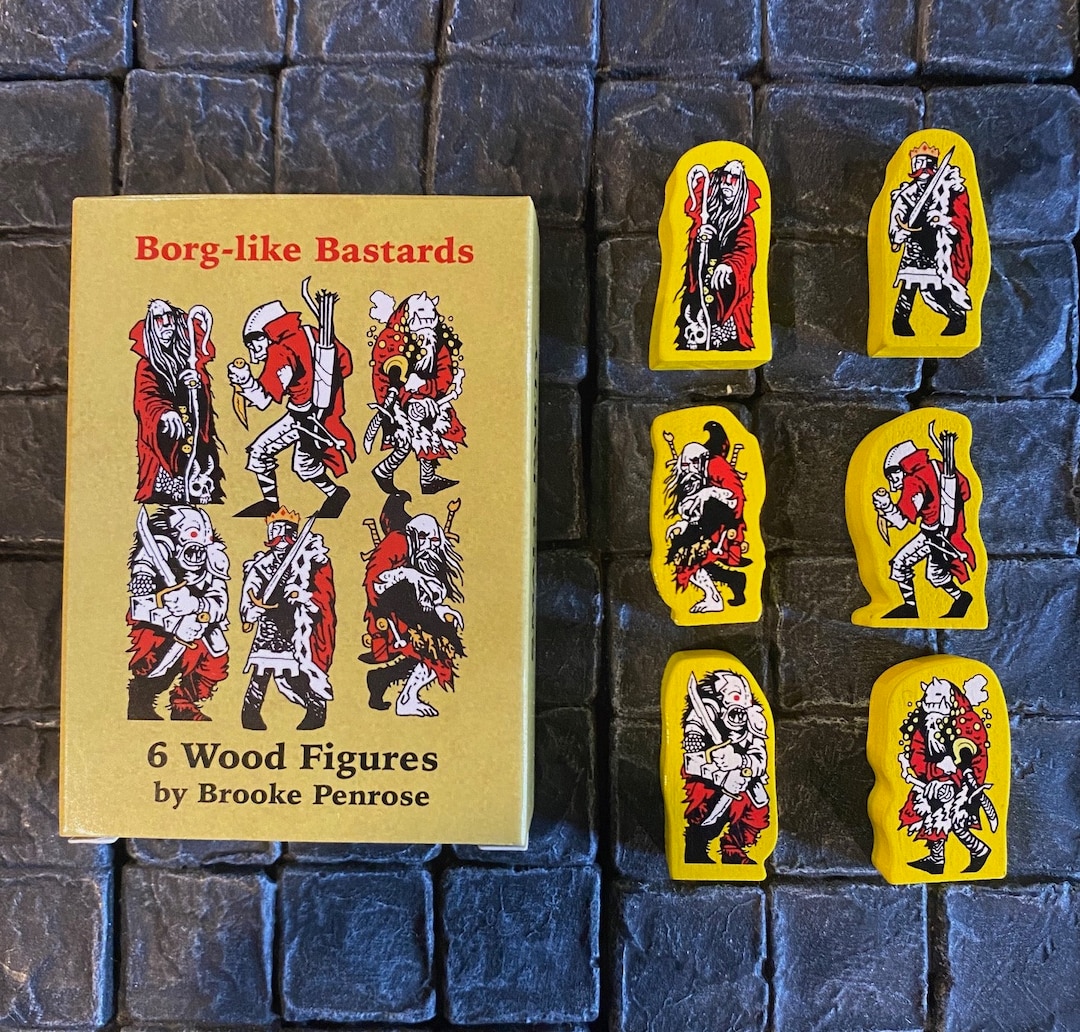 Borg-like Bastards - Small Party Series 2 - Minis for Mork Borg RPG - Etsy