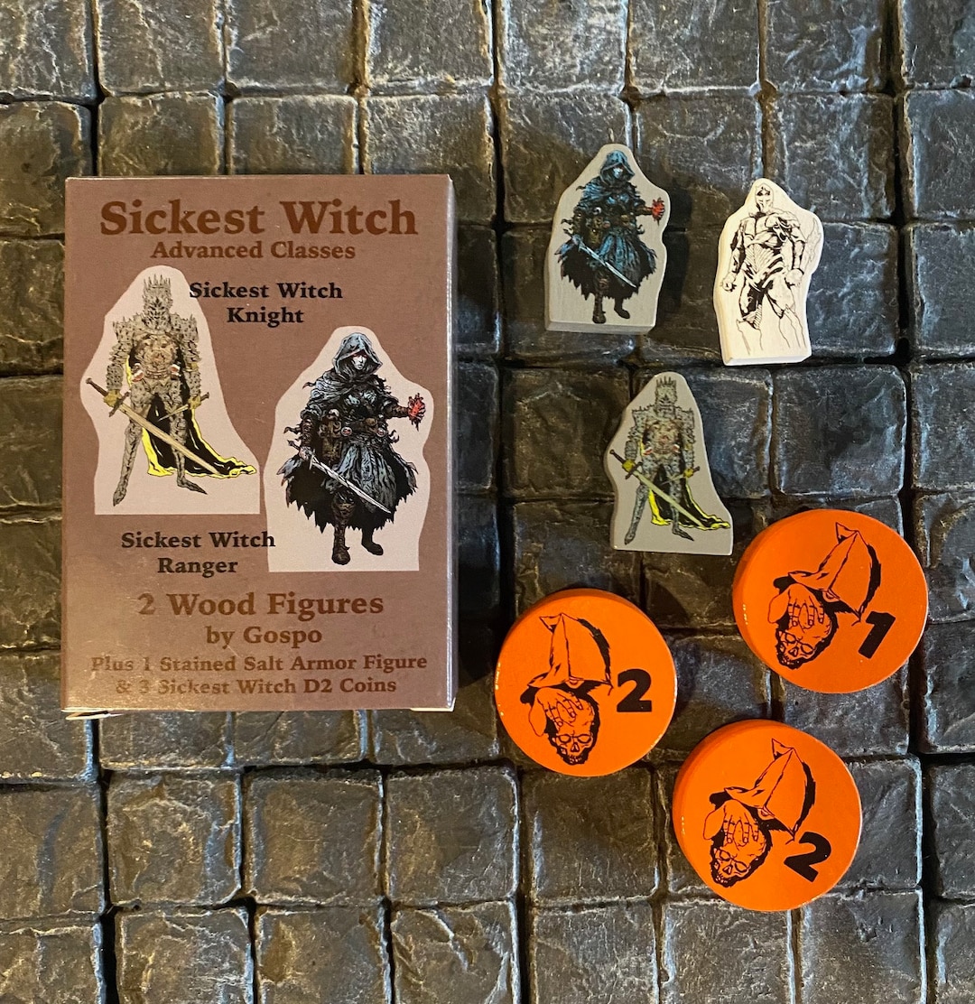 Sickest Witch Advanced Class - Small Party Bonus Figures 1 - Minis for ...