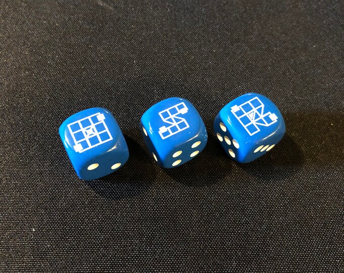 OSR Dice Set of 3 Dungeons and Dragons, Pathfinder Dungeon Master, DM ...