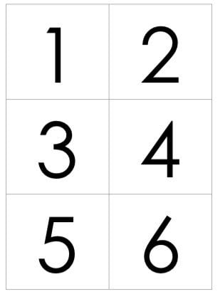 Basic Montessori Waldorf Number Flashcards 1-100 - Etsy