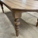 Rustic Brown Farmhouse Dining Table, Chunky Turned Legs, Oval Top - Etsy