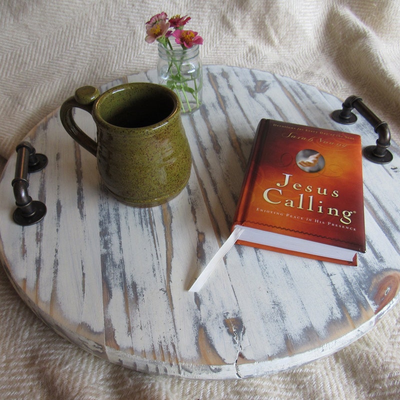 Distressed Wood Tray - Etsy