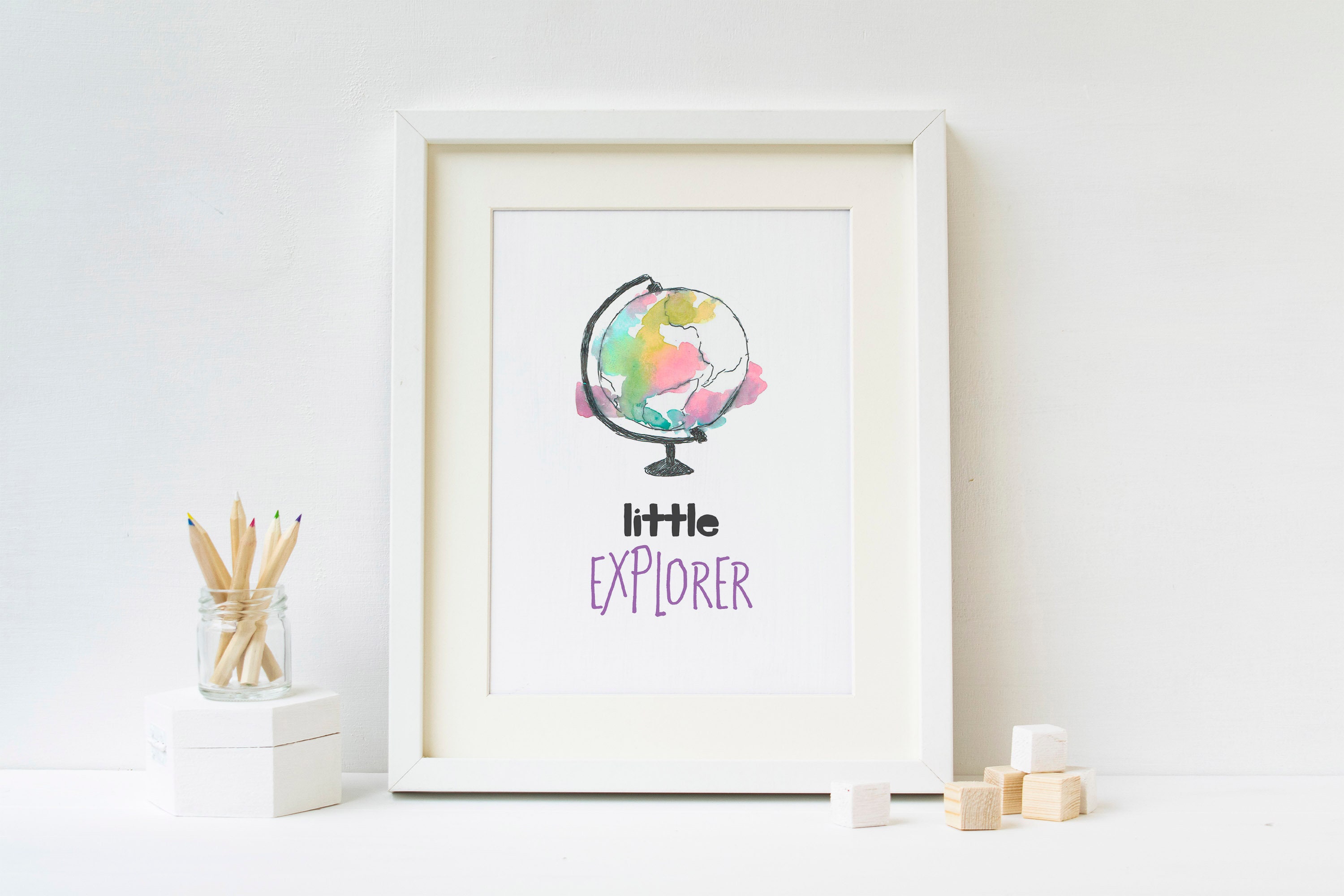 Little Explorer Printable Art, Little Explorer Print, Little Explorer ...