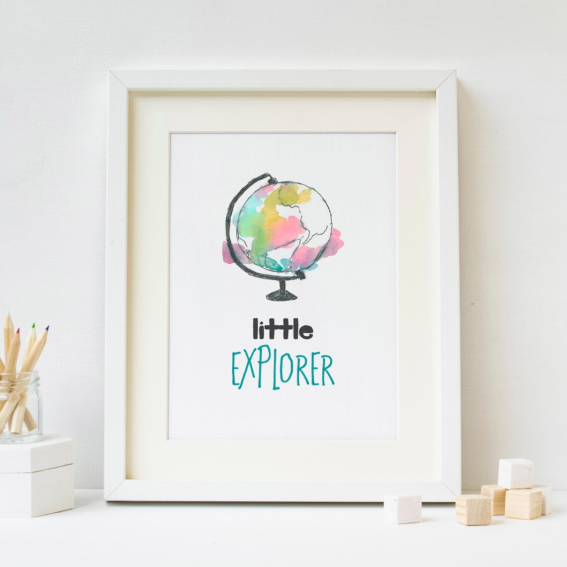 Little Explorer Printable Art, Little Explorer Print, Little Explorer ...