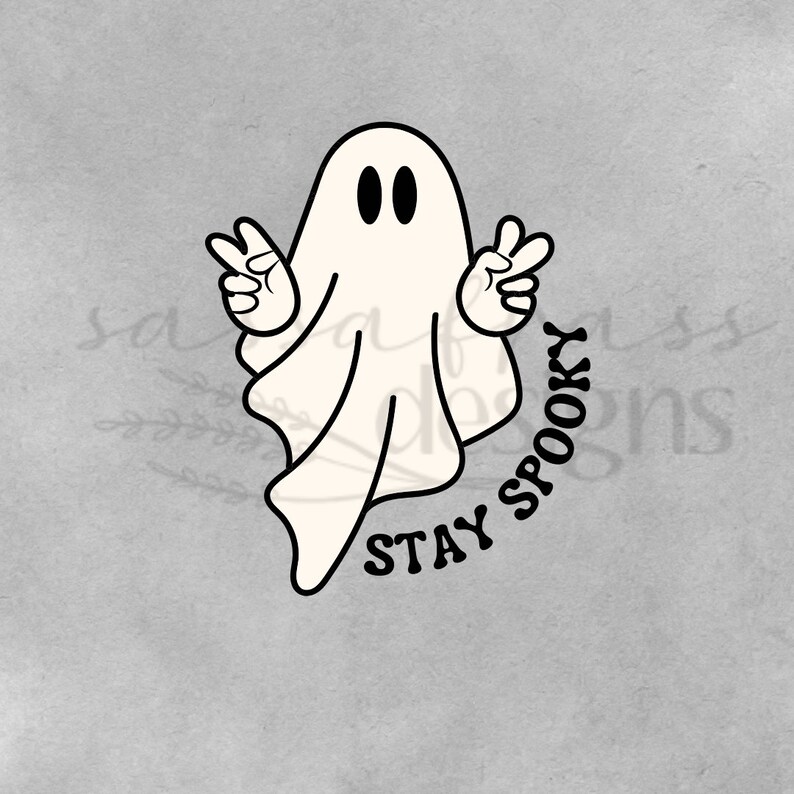 Ghost Svg, Ghoul Svg, Retro Ghost Svg, Funny Ghost Svg, Ghost Png ...
