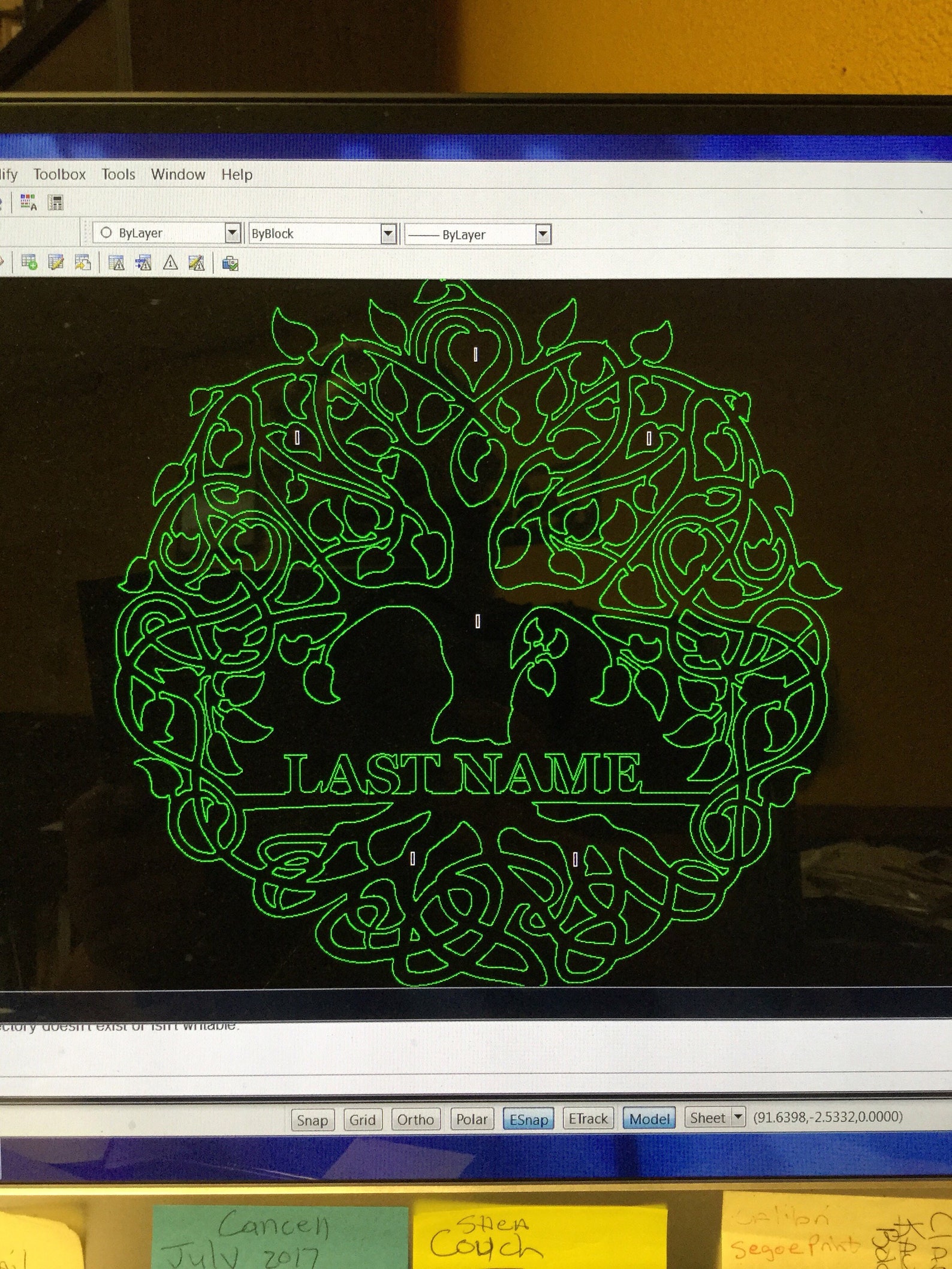 Curly Leaf Love Lock Tree - Etsy