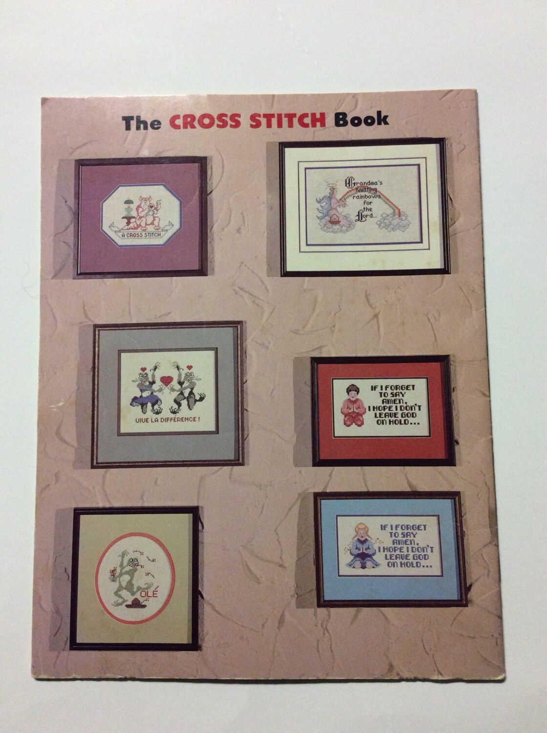 Funny Cross Stitch Cross Stitch Pattern Booklet Needlework - Etsy